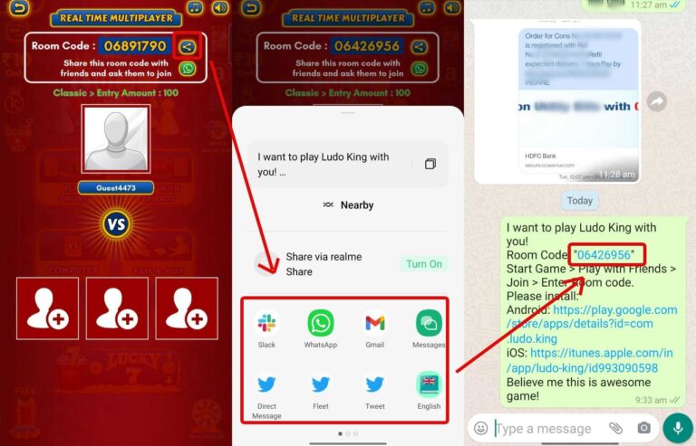 Create Private Rooms in Ludo King | Multiplayer Fun for Friends
